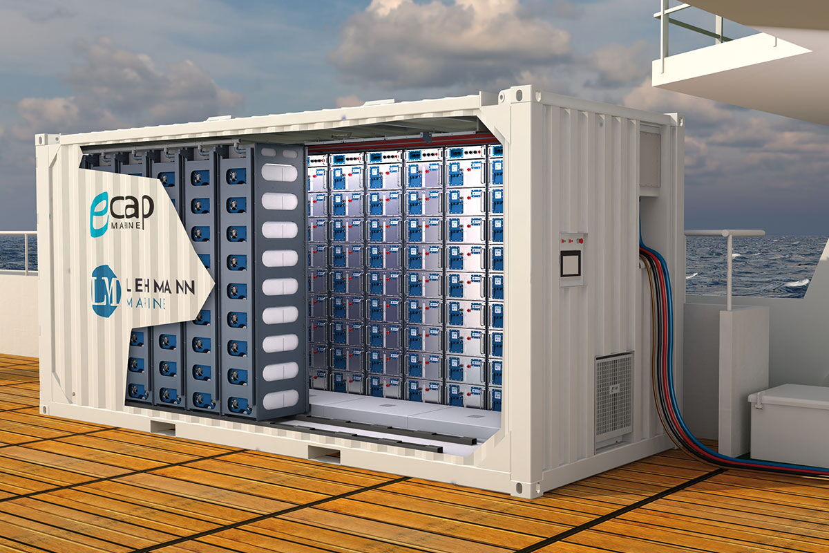 Battery Energy Storage System (BESS) - eCap Marine